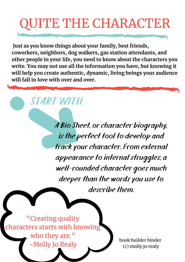 The Book Builder Binder | Molly Jo Realy